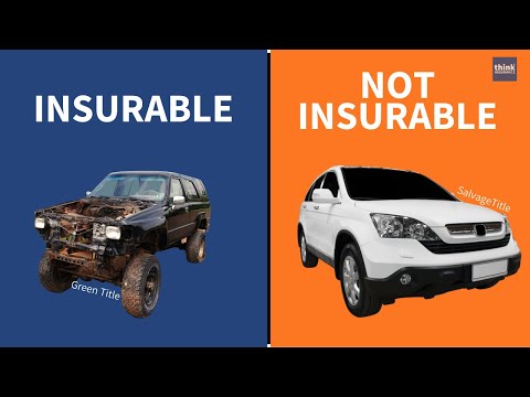 Will insurance companies insure a salvage title vehicle