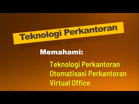 Teknologi Perkantoran