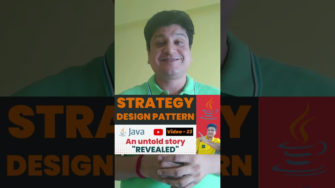 Strategy Design Pattern Tutorial with Java Coding Example for Beginners
