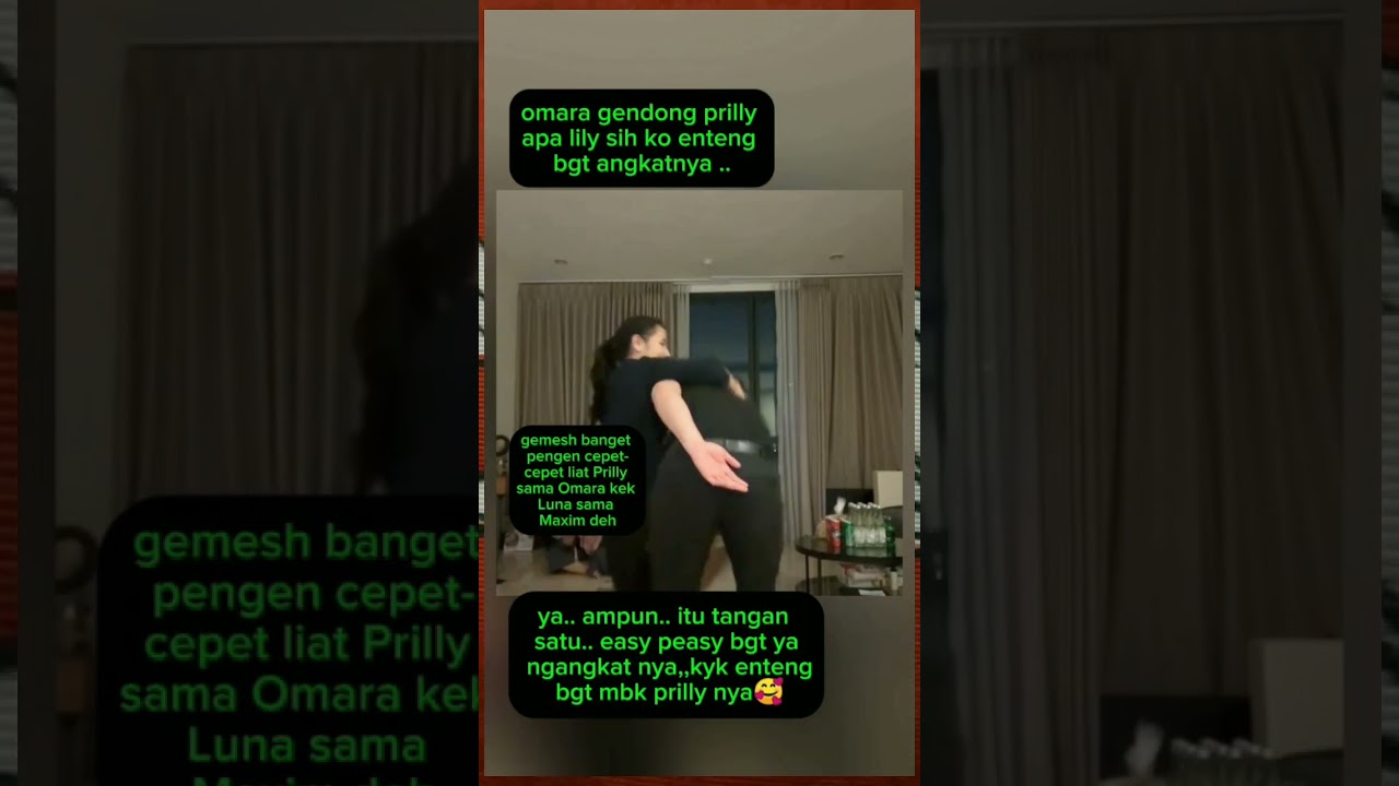 omara gendong Prilly sebelah tangan#prilly #omara #viralshort #shots #vidioshort #artist #artis
