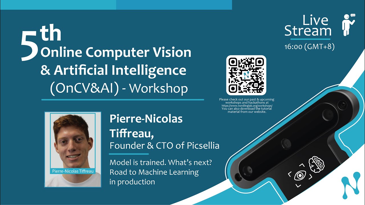 Pierre-Nicolas Tiffreau - 5th Online Computer Vision & Artificial Intelligence Workshop