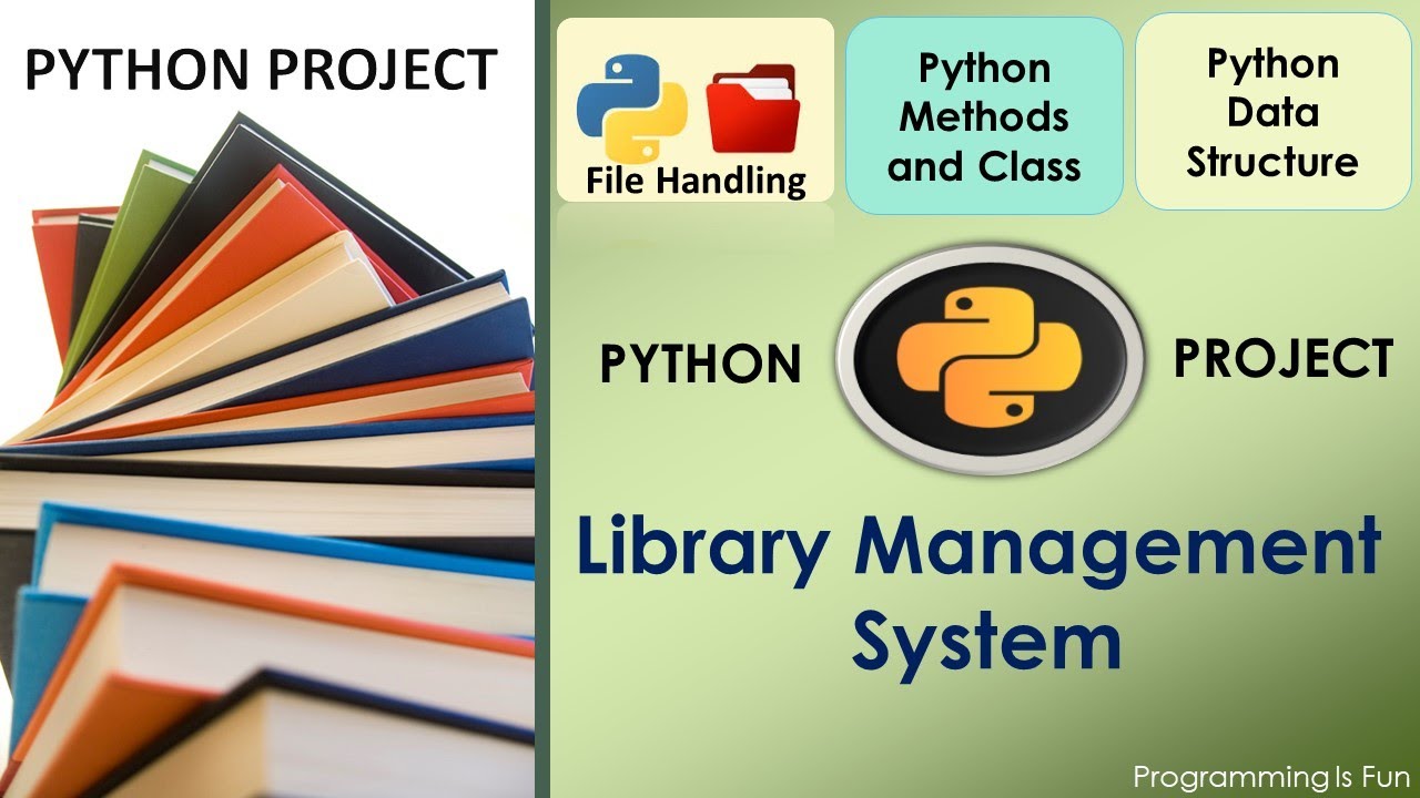 Python Project | Python Library Management System  Project - Full Tutorial#39