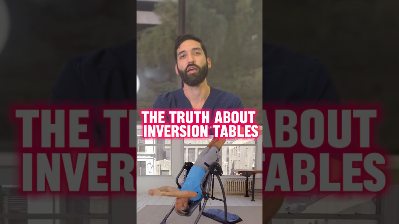 Inversion Table: The Surprising Truth for Sciatica and Disc Injuries