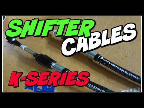 HYBRID RACING SHIFTER CABLES RSX / K-SERIES SWAP - UNBOXING!!