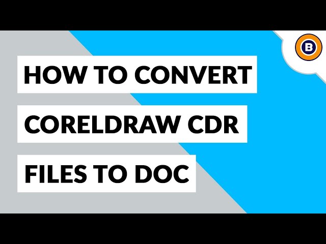 CDR to DOC - online image converter CDR to DOC - online image converter