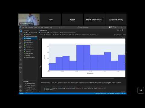 Baseball Analytics with Python: Patrick Cummins [2022 UConn Sports Analytics Symposium]