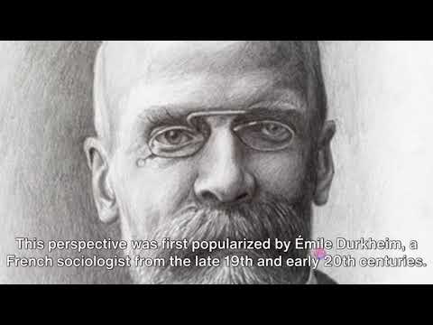 Sociology: Structural Functionalism from Durkheim to Now