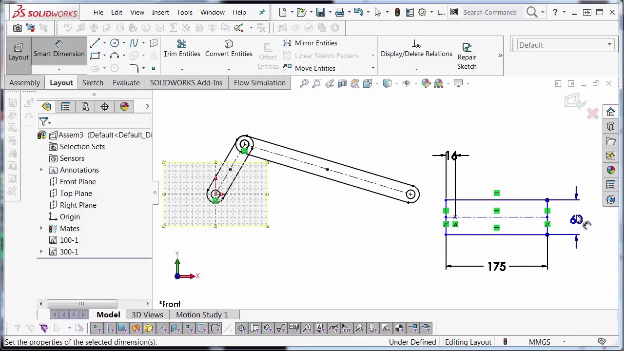 SOLIDWORKS - Layout Assembly Design