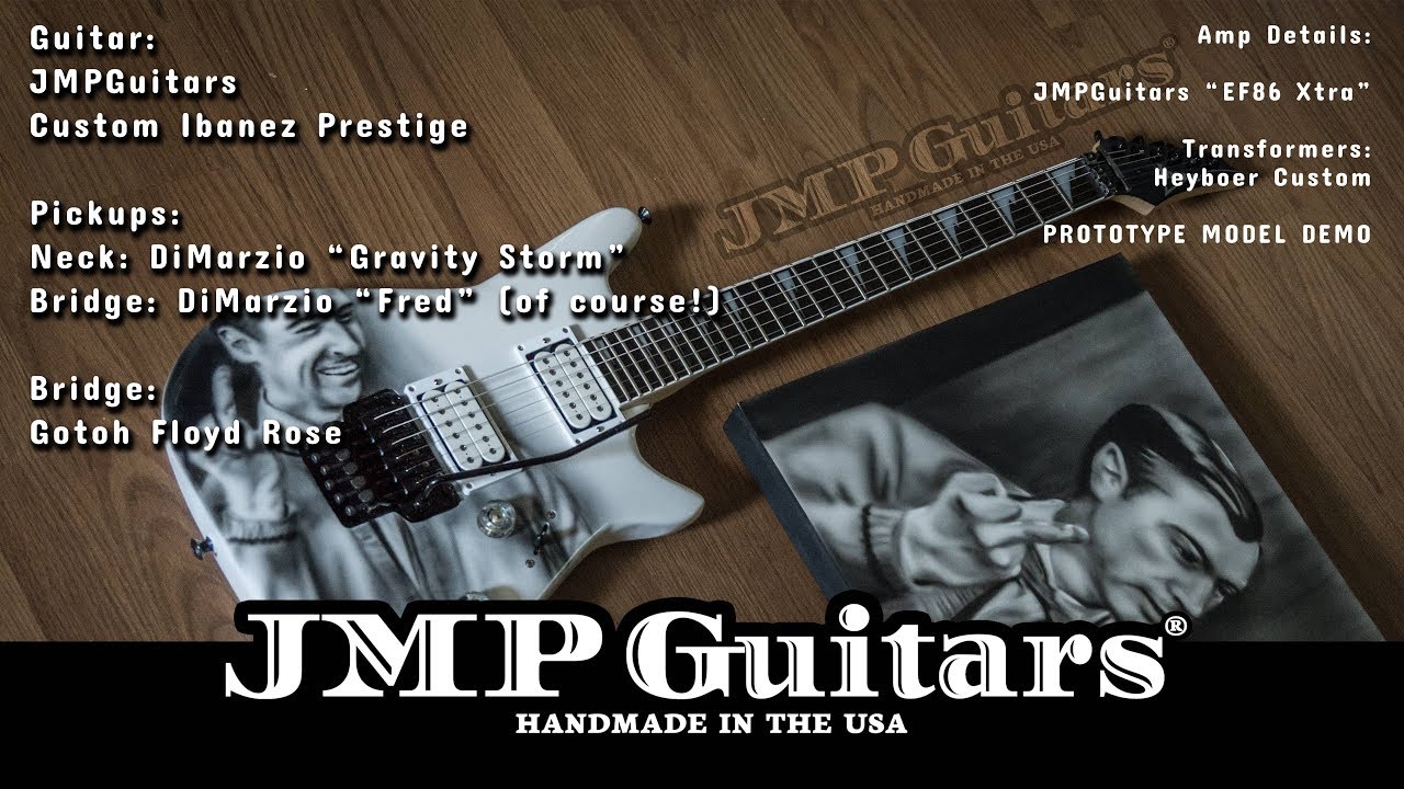 JMPGuitars EF86 Xtra PROTOTYPE Demo