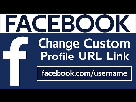 How To Change Facebook Profile Custom URL Link