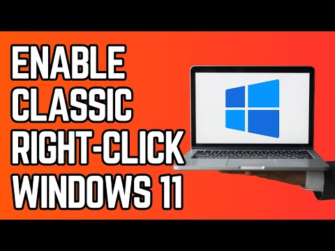 How to Enable Classic Context Menu in Windows 11 (Regedit)