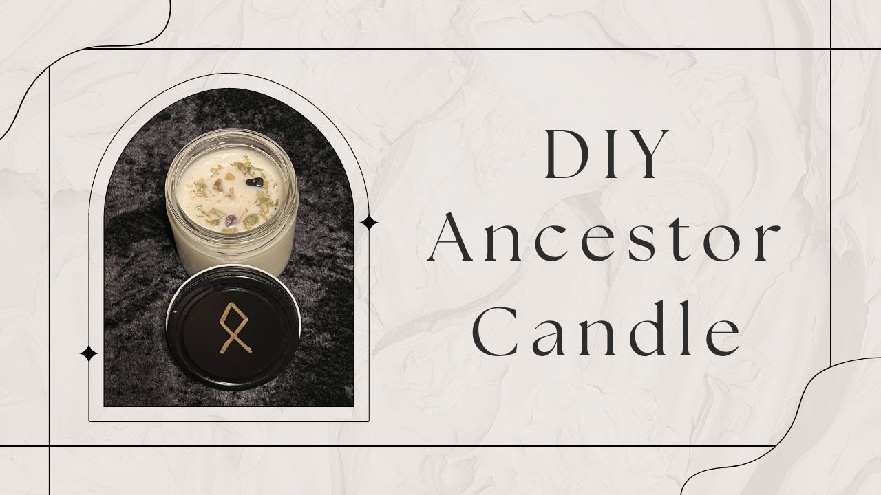 Witch Crafting: Ancestor Candle Tutorial || Samhain Crafts