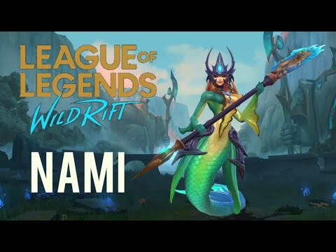 [LoL] Wild Rift: Nami Gameplay Test Server