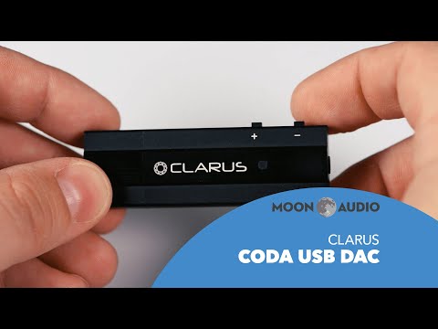 Clarus CODA USB Headphone Amplifier DAC Review | Moon Audio