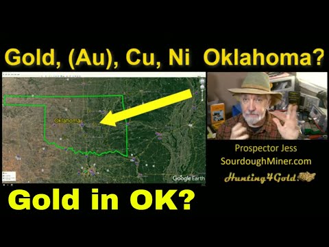 Where Can I Find Gold Nickel and Copper in Oklahoma USGS MRDS map summary
