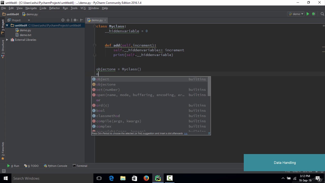 078 Data hiding in Python
