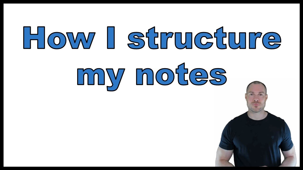 How I structure my notes using Markdown and VS Code