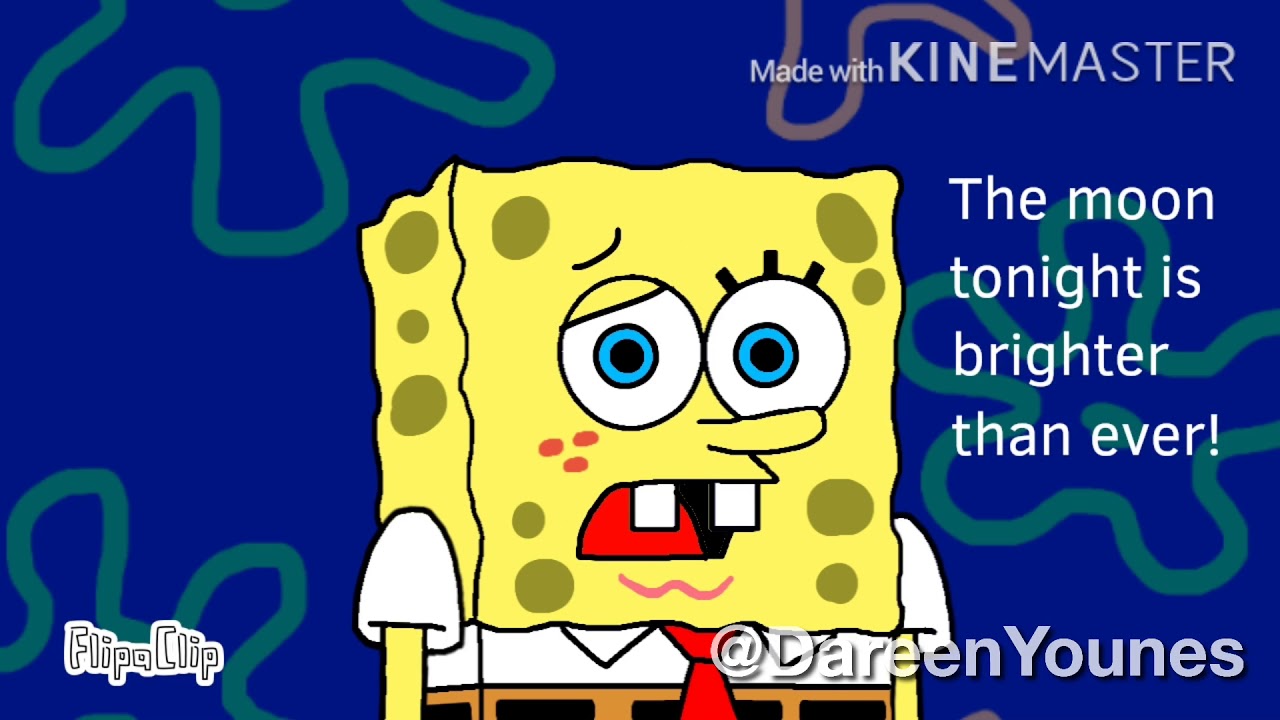 SpongeBob turns into a Werewolf!