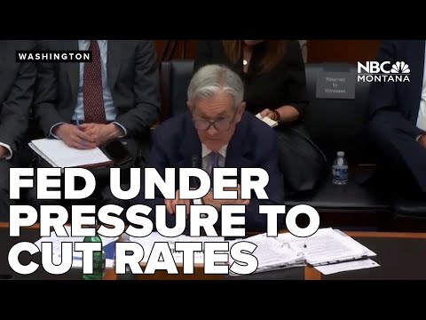 Powell faces lawmakers as Trump ramps up pressure on the Fed to cut interest rates