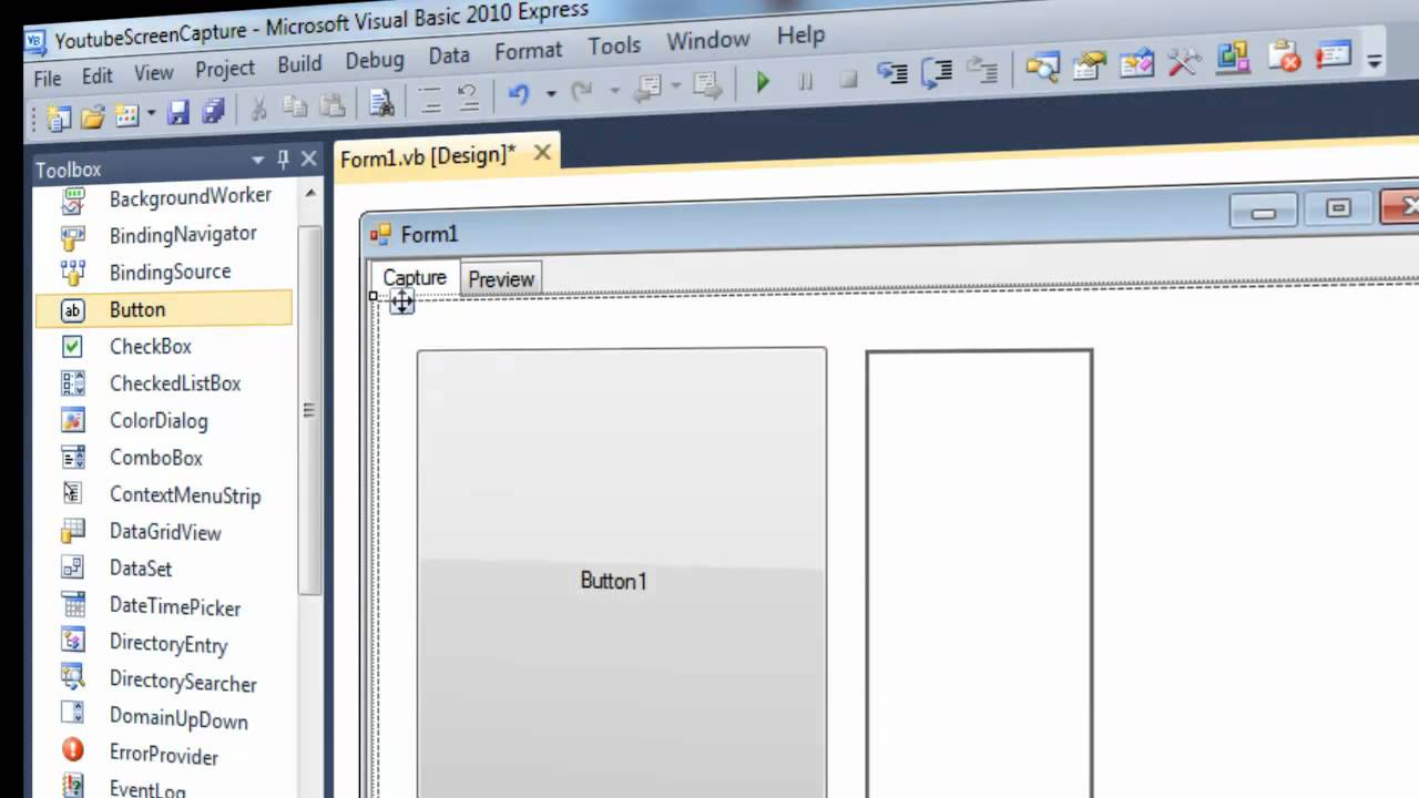 Visual Basic Tutorial 8 - Screen Capture