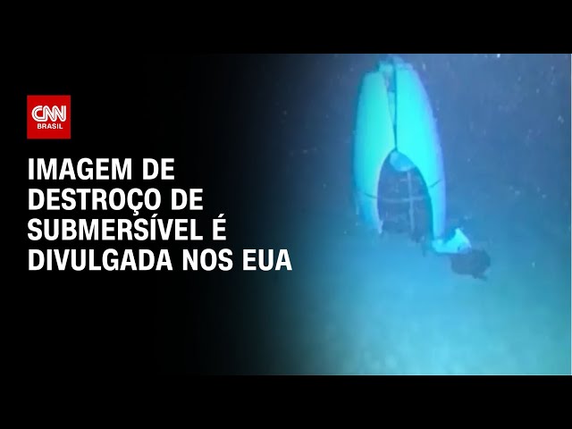 Submersível Titan: Áudio do possível momento da implosão é divulgado | CNN Brasil