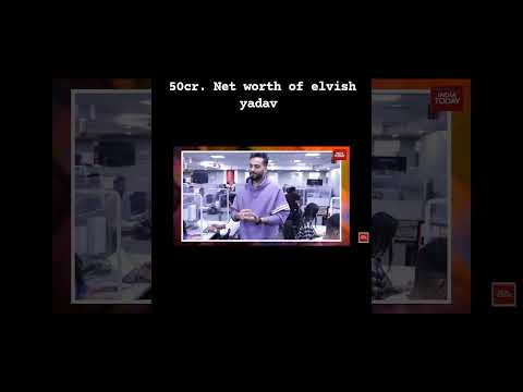 Net worth of Elvish Yadav revealed #elvishyadav #elvisharmy #system #money #networth #interview
