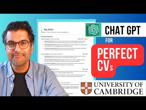 Expert CVs with ChatGPT: The Definitive Guide (with Examples & Prompts)