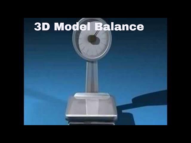 Balance 3D Model - FlatPyramid