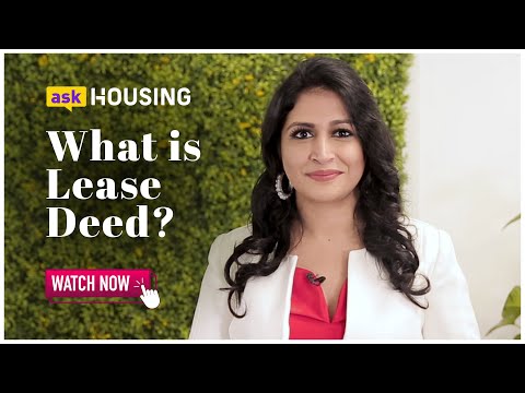 Lease Deed: What is a Lease Deed & Registration? | askHousing Discusses 'Lease Deeds' | Housing.com