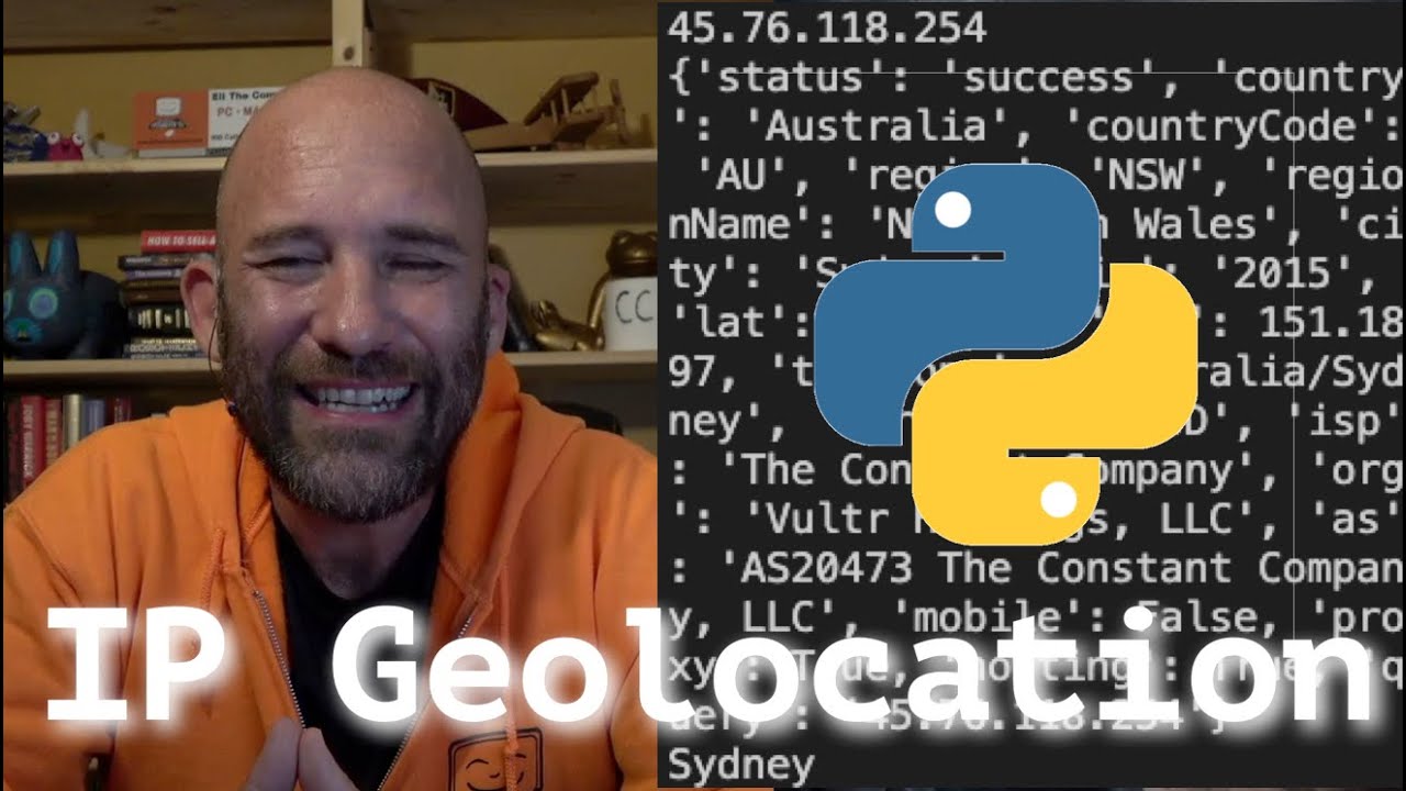 IP Address Geolocation with Python (ipify.org, IP-API.com)