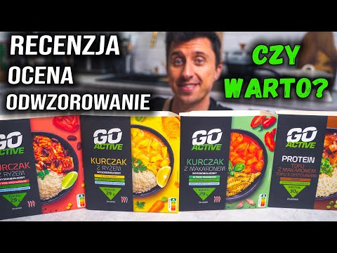 TEST GOTOWYCH POSIŁKÓW z Biedronki - GoActive Wysokobiałkowe