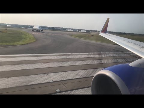 [HD] Southwest Boeing 737-800 Takeoff from Nashville International Airport (BNA)