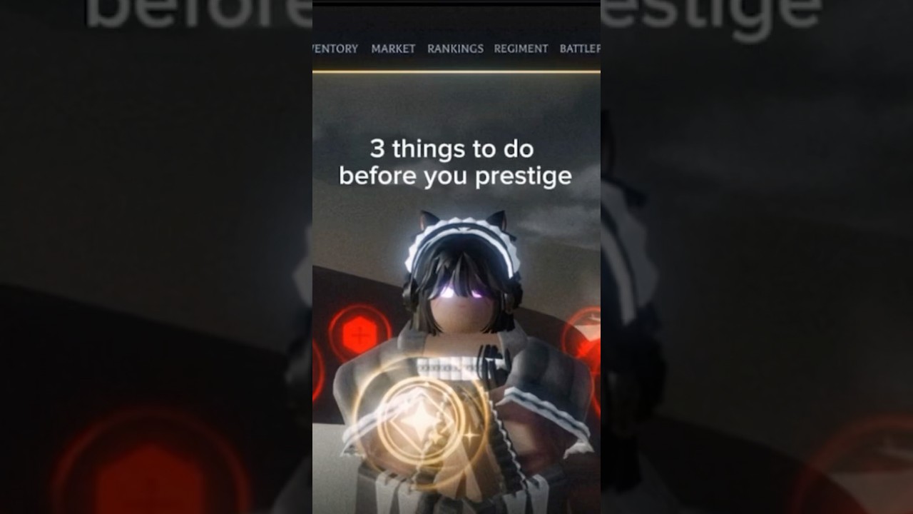 3 things to do BEFORE prestiging in Attack On Titan Revolution #aotrevolution #roblox #aotr #aot
