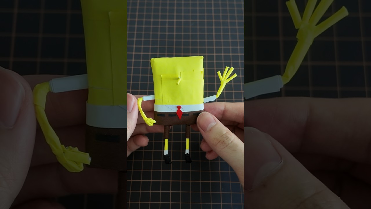 Spongebob Squarepants #spongebob #shorts #spongebobsquarepants #papercraft