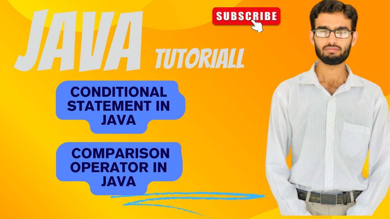 Conditional Statements in Java | Comparison operator in Java | Java Tutorial | #javaprogramming