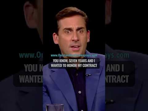 Steve Carell on The Office CONTRACT