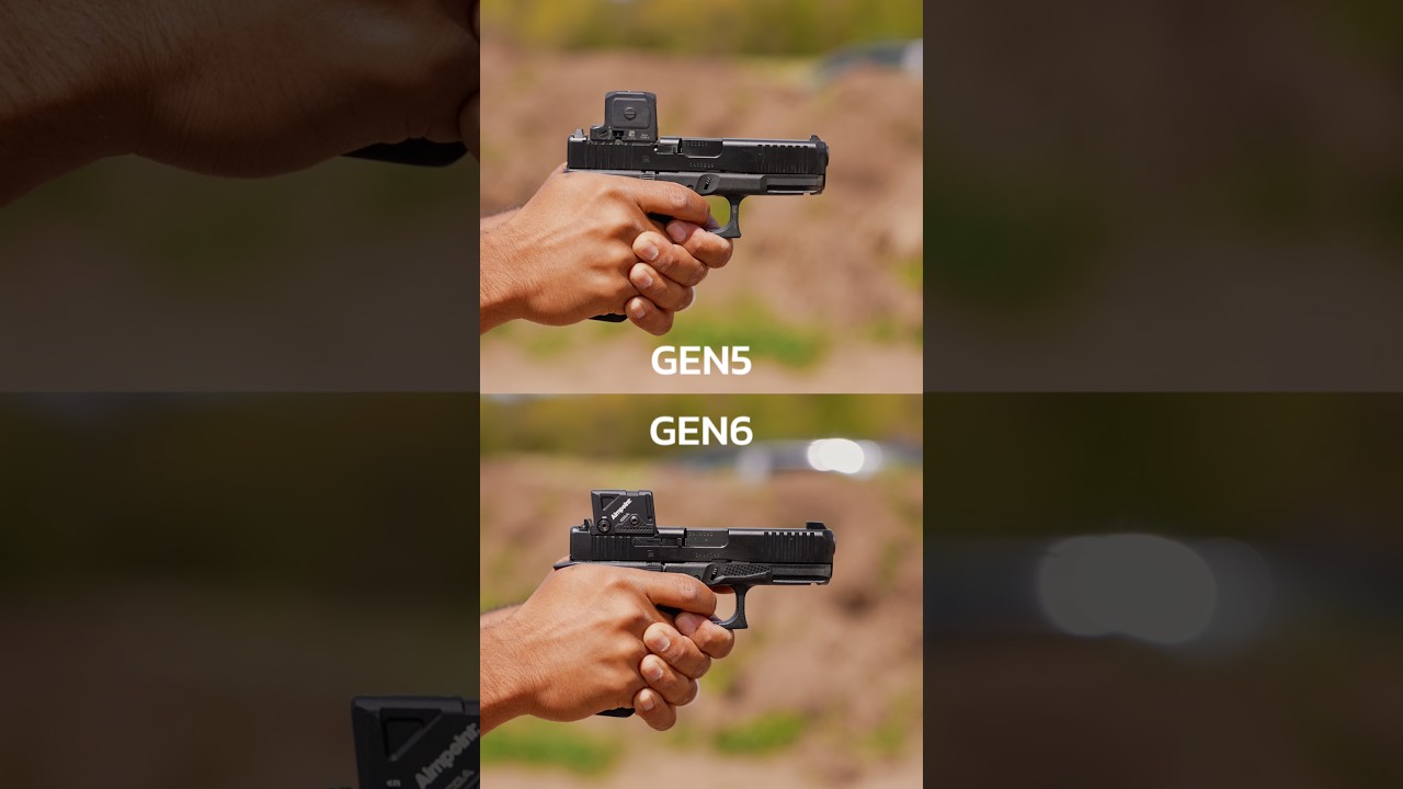 Glock 19 Gen 5 VS Glock 19 Gen 6
