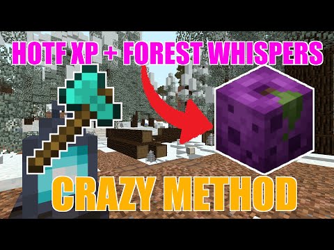The BEST Method For HOTF XP And WHISPERS (Hypixel Skyblock Foraging Update)
