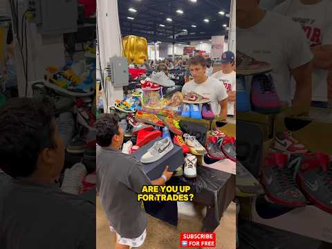 10 Year Old Kid Trading His Dior Jordan 1βsβ¦ Who Won The Trade? π³π€·ββοΈ