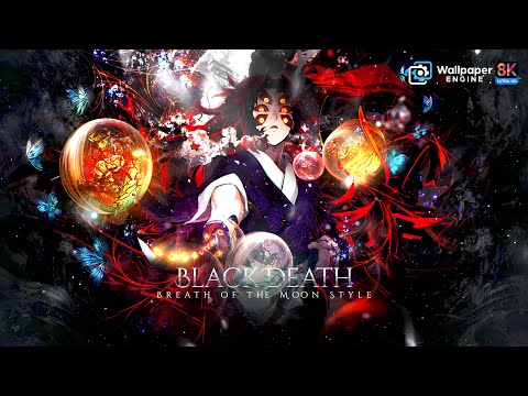 Kokushibo - Upper Moon Rank One | Demon Slayer | Live Wallpaper -- 4k [ || VIDEO --「4320p」8K || ]