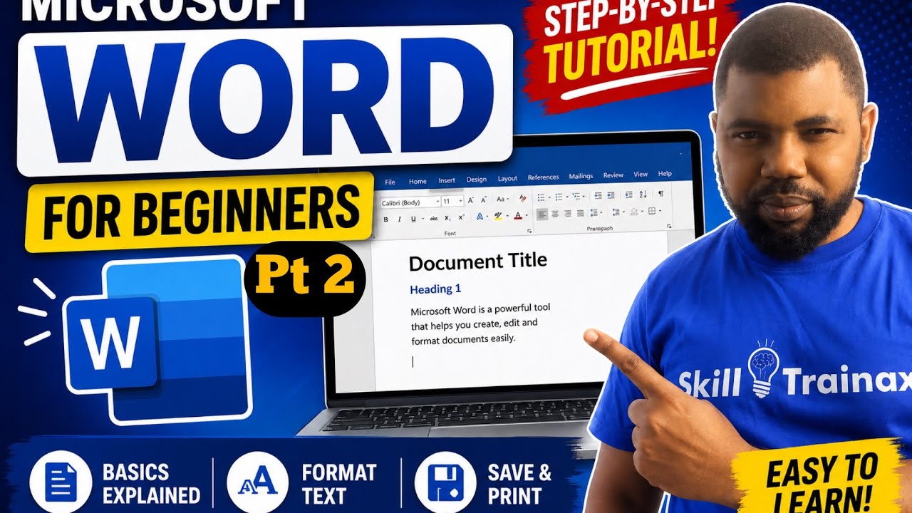     Microsoft Word for Beginners 2026 | Complete Step-by-Step Tutorial
