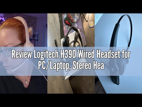 Review Logitech H390 Wired Headset for PC/Laptop, Stereo Headphones with Noise Cancelling Microphone