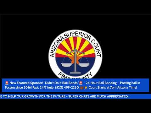 Live Stream Court 6.23.25 from Pima County Jail | Initial Appearance Court