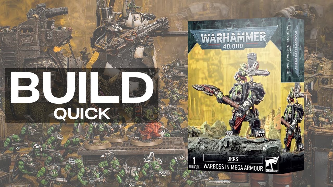 Let's Build: Warboss in Mega Armour