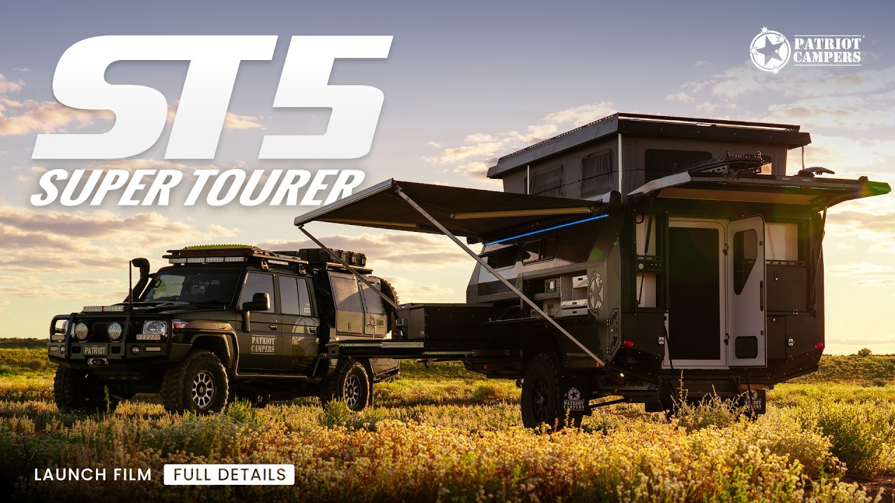 Stout and Rugged ST5 Camper Boasts the "Future" in Off-Road Suspensions ...
