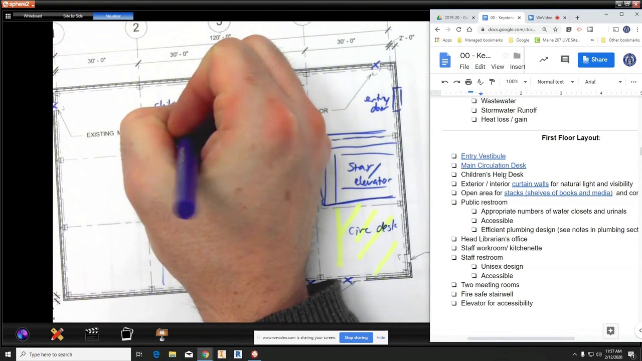 CEA   Keystone Library   Floorplan Layout