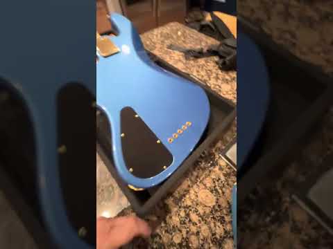 Pensa 534 Jazz Bass 2012 Blue Quilt | Reverb