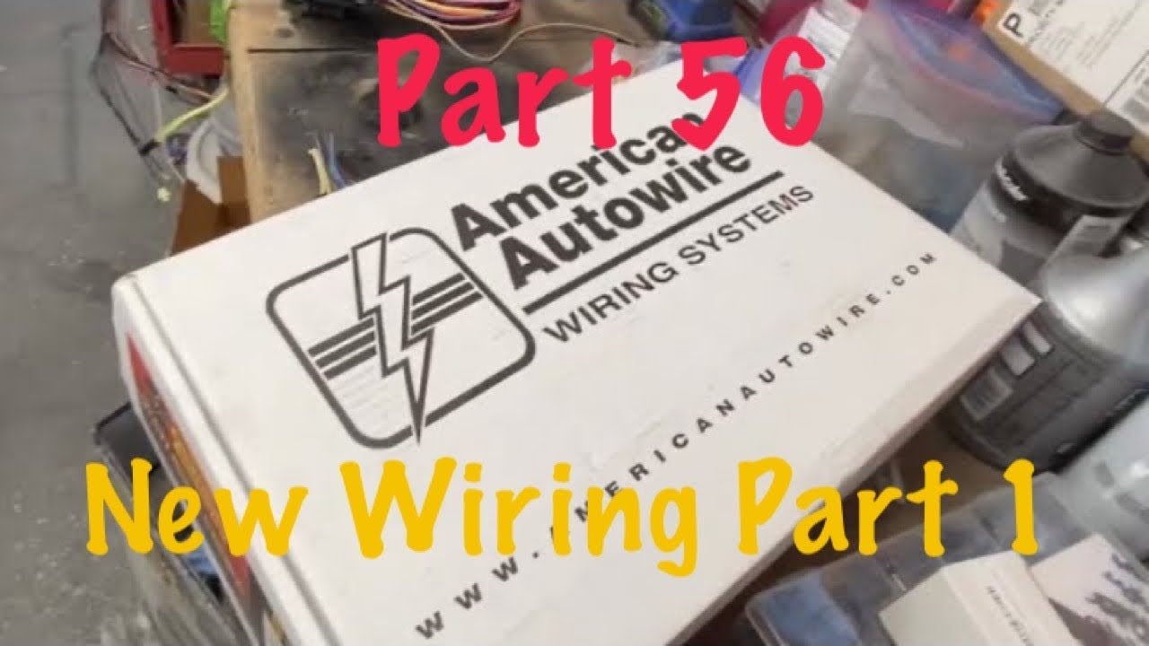 1977 Chevy Camaro Restoration Part 56. Installing American Autowire harness 2nd gen Camaro part 1