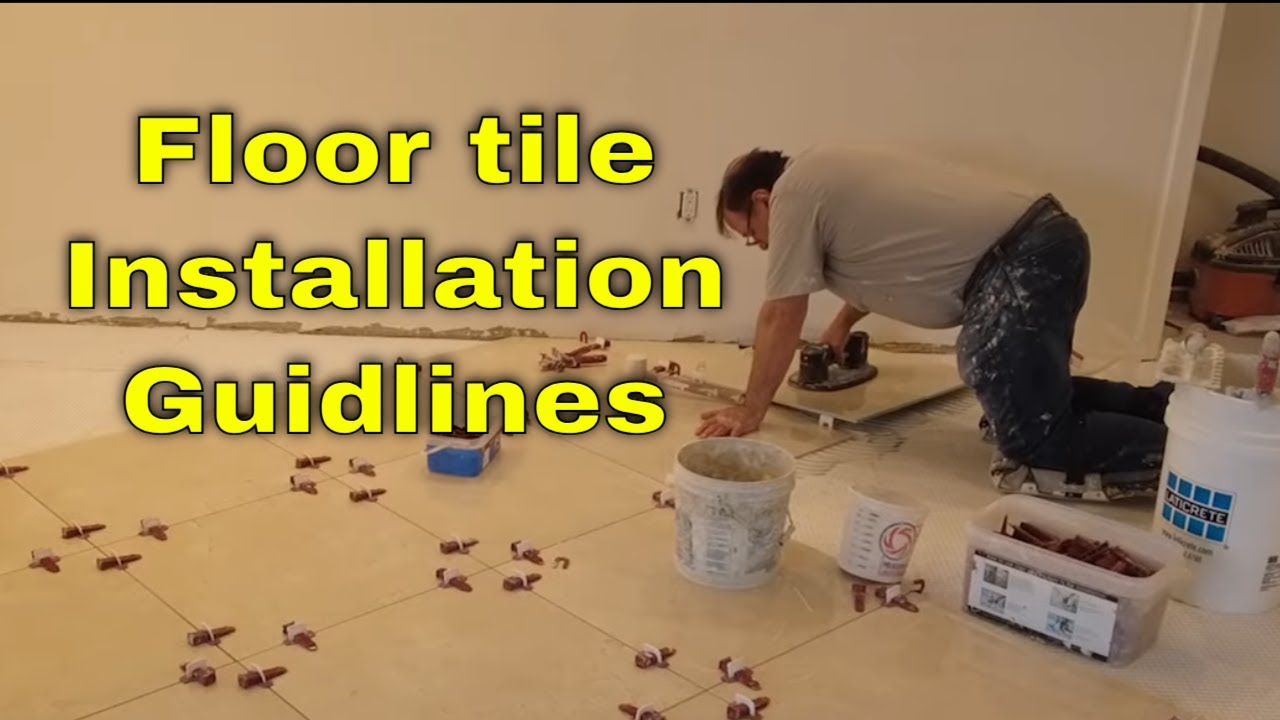 Guidelines, Floor tile installation. Don't skip these important things. Pt2 #howtotile #tile