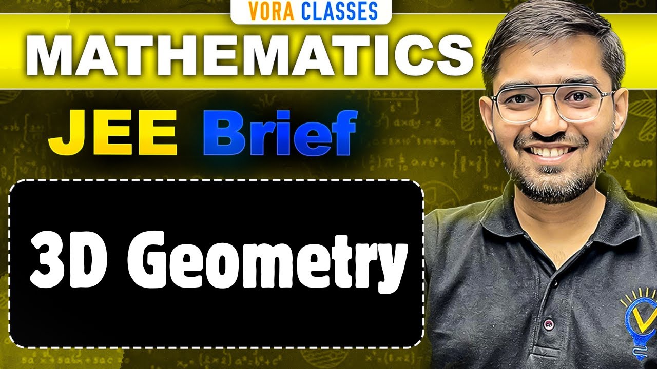 Mastering 3D Geometry for JEE: A Comprehensive Guide | Galaxy.ai